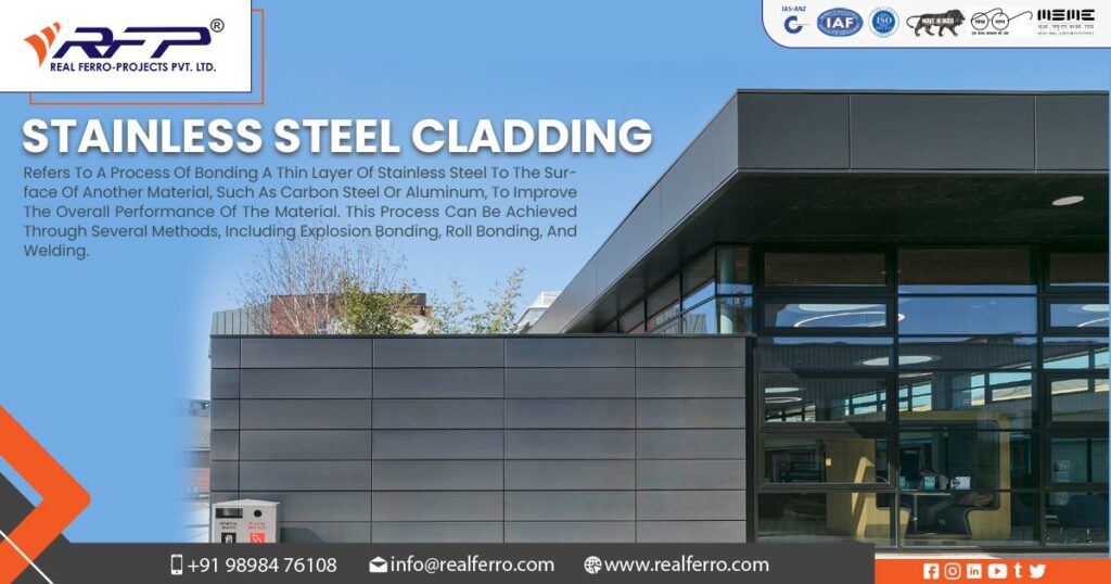 Stainless Steel Cladding in Pune - Real Ferro Projects Pvt. Ltd.